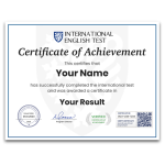 English Level Test - International English Test