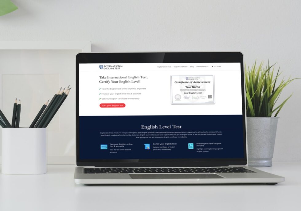 English Teaching Certificate - International English Test